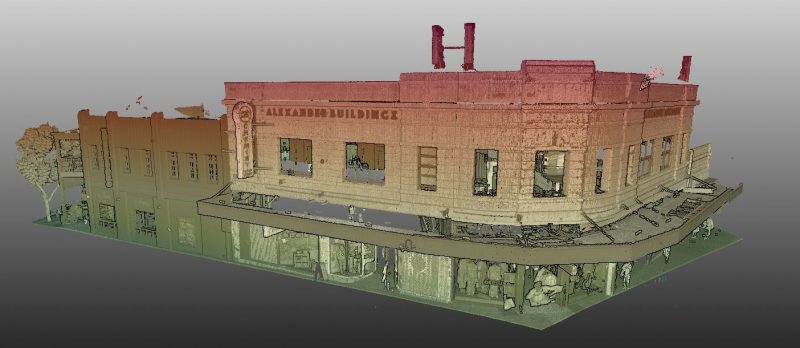 3D Laser Scanning Perth Building Facade Project Project - LPD Surveys
